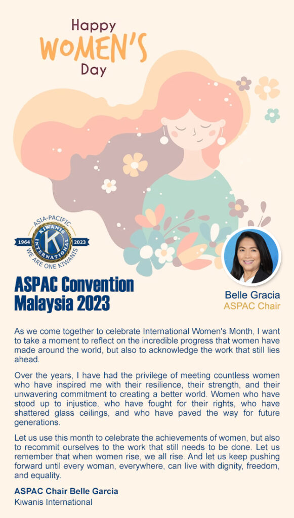 ASPAC Messages - Kiwanis Asia-Pacific Region