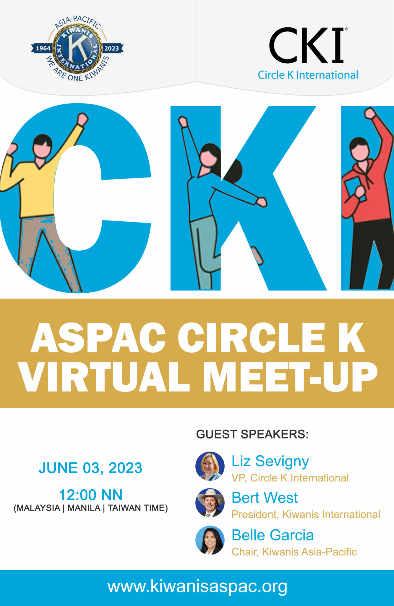 Join the ASPAC CIRCLE K VIRTUAL MEET-UP - Kiwanis Asia-Pacific Region